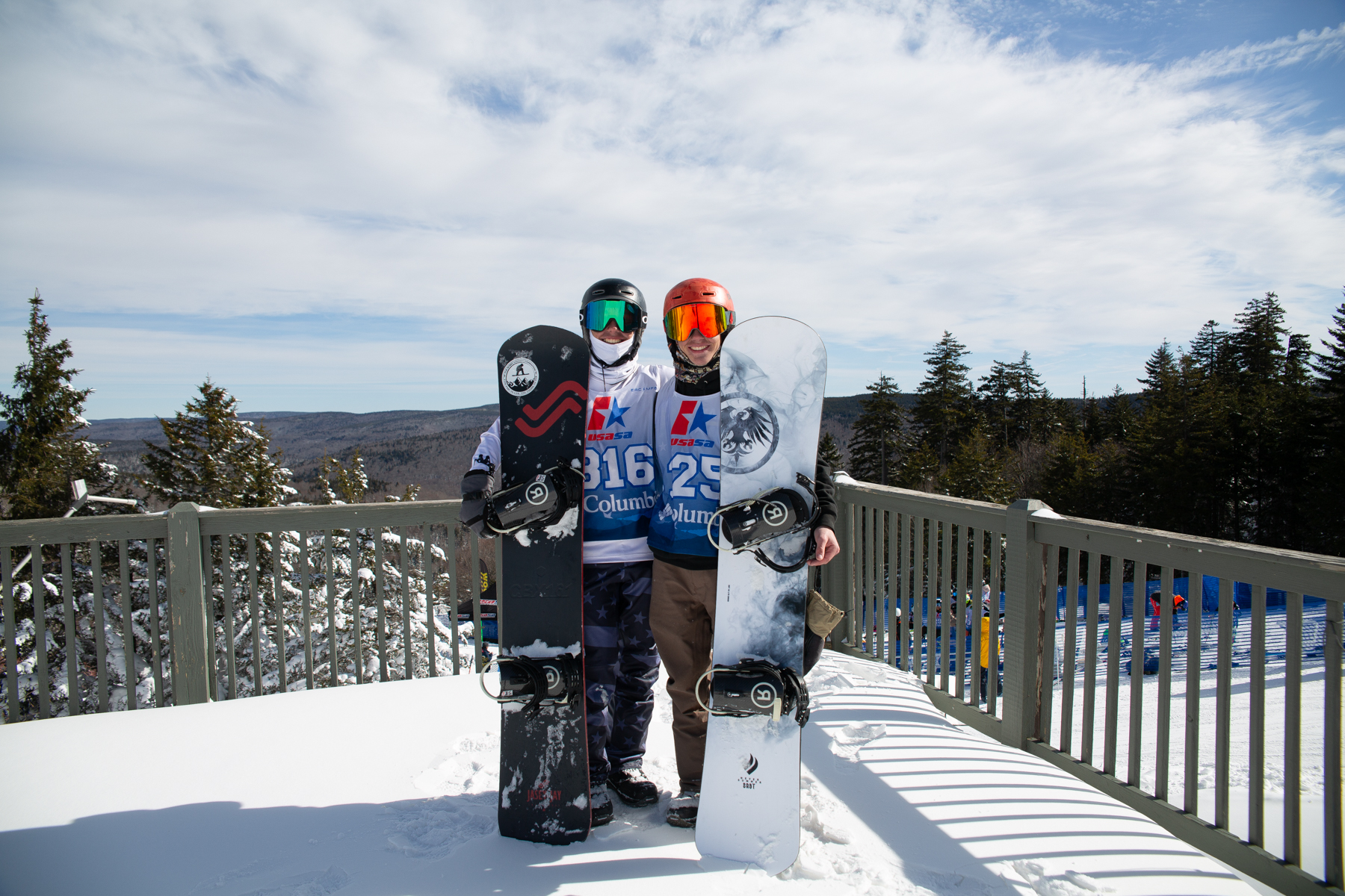 The Denkers Twins: Battling On and Off the Race Track. - Snowshoe Blog